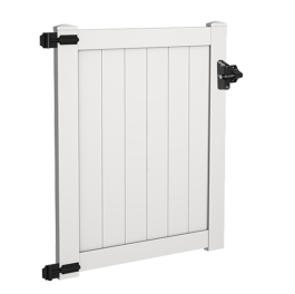 5' Tall x 50" Opening Single Semi Privacy Gate Kit (All Hardware Included)