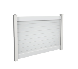 5ft Tall Horizontal Vinyl Privacy Fence